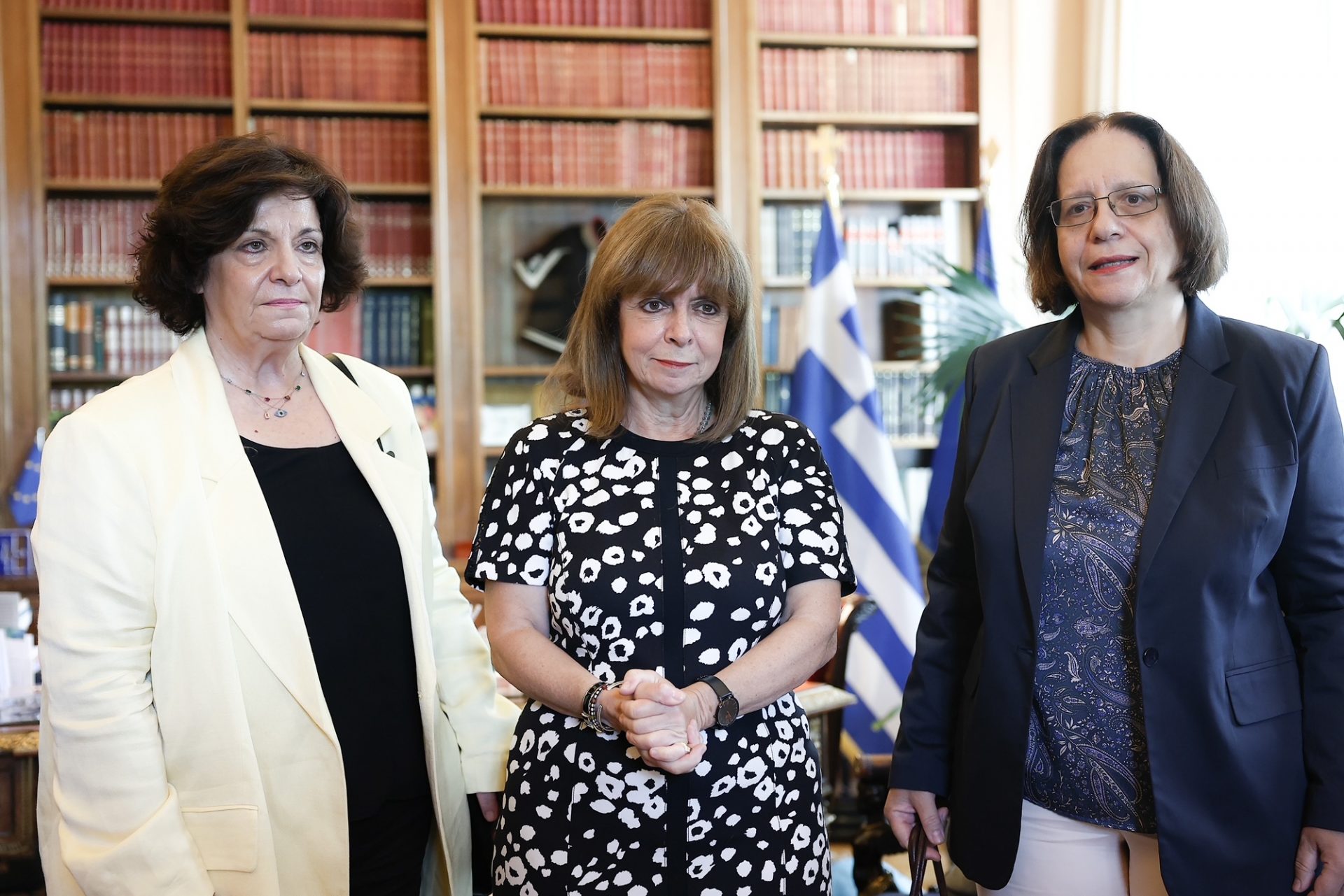 Συνάντηση με τη νέα Πρόεδρο του Αρείου Πάγου Ιωάννα Κλάπα και τη νέα ...