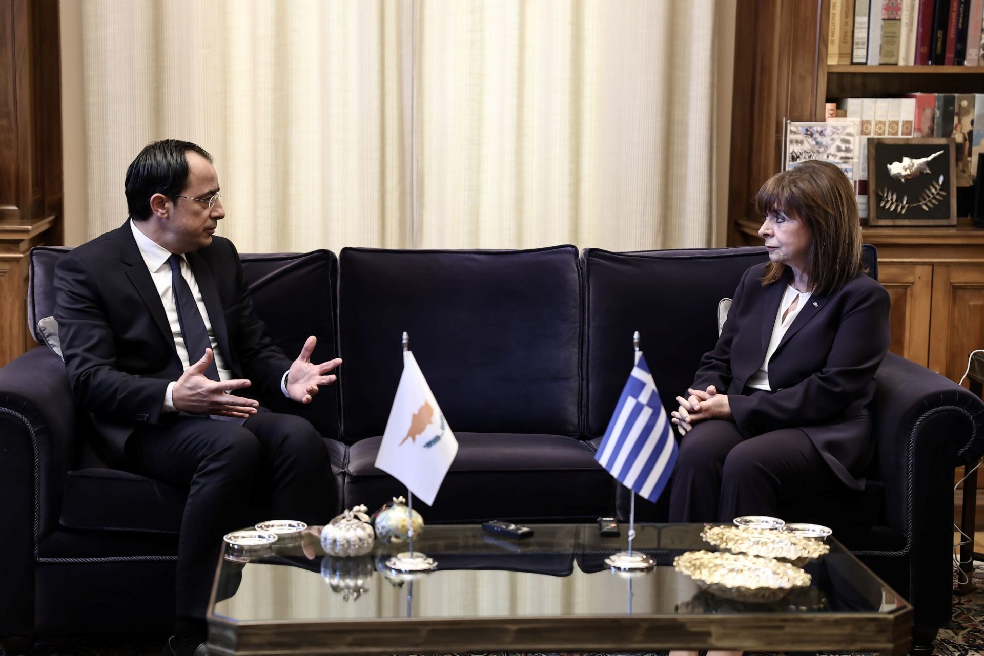 Δηλώσεις των Προέδρων της Ελληνικής Δημοκρατίας και της Κυπριακής ...