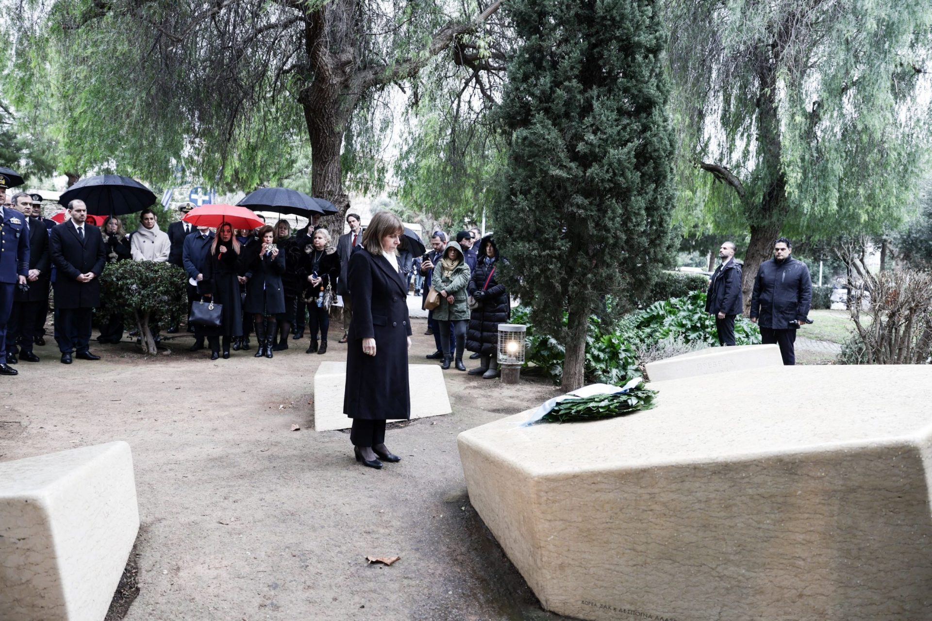 Κατάθεση στεφάνου στο Μνημείο Ολοκαυτώματος Ελλήνων Εβραίων – Aρχική