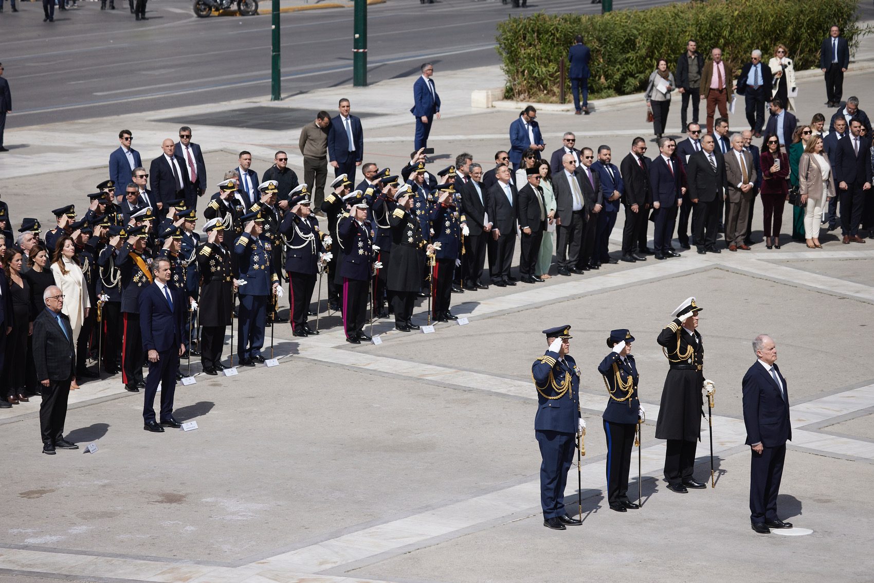 Τελετή παράδοσης - παραλαβής στο Προεδρικό Μέγαρο - Aρχική - Προεδρία ...