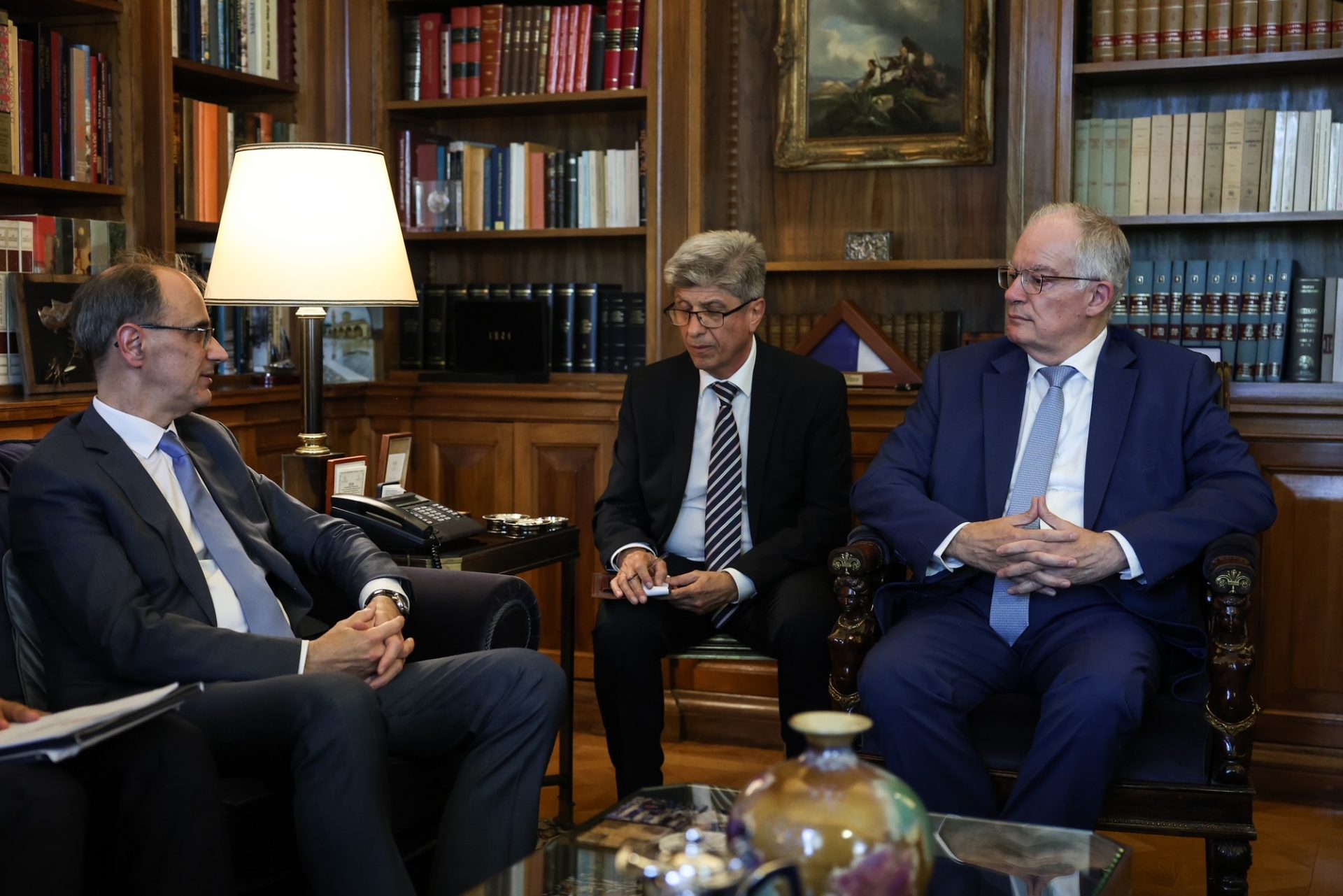 Meeting with the Prime Minister of the Republic of Serbia Djuro Macut ...