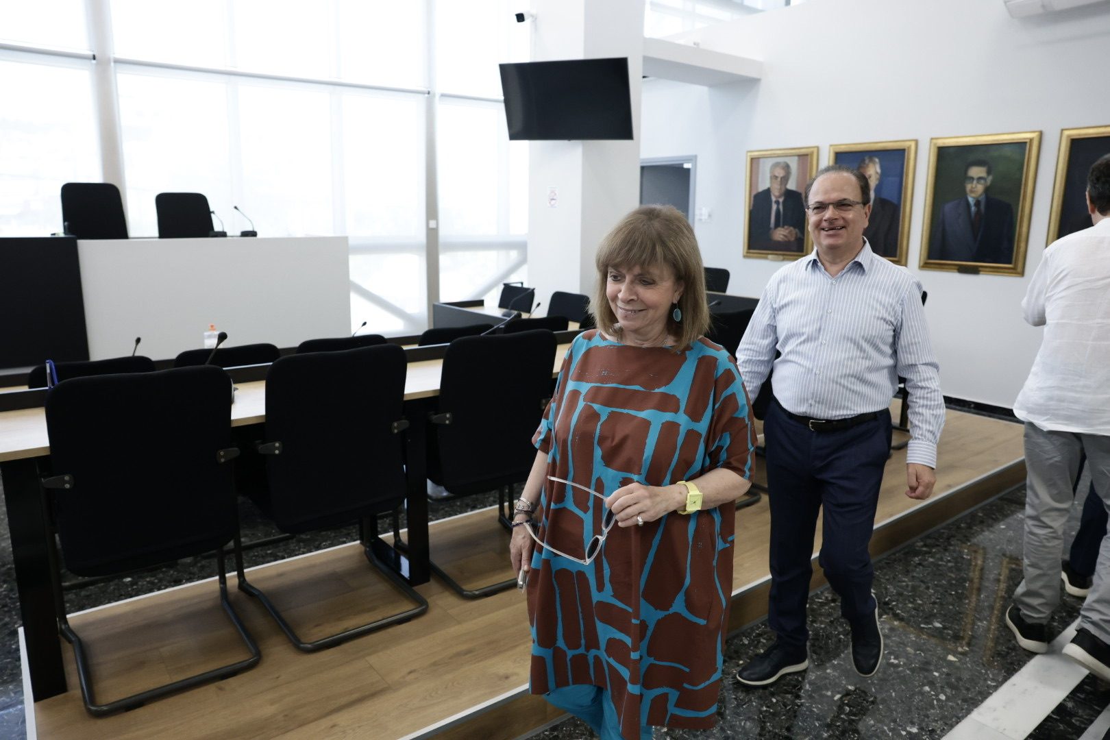 Συνάντηση με τον Δήμαρχο Ρεθύμνης - Aρχική - Προεδρία της Δημοκρατίας