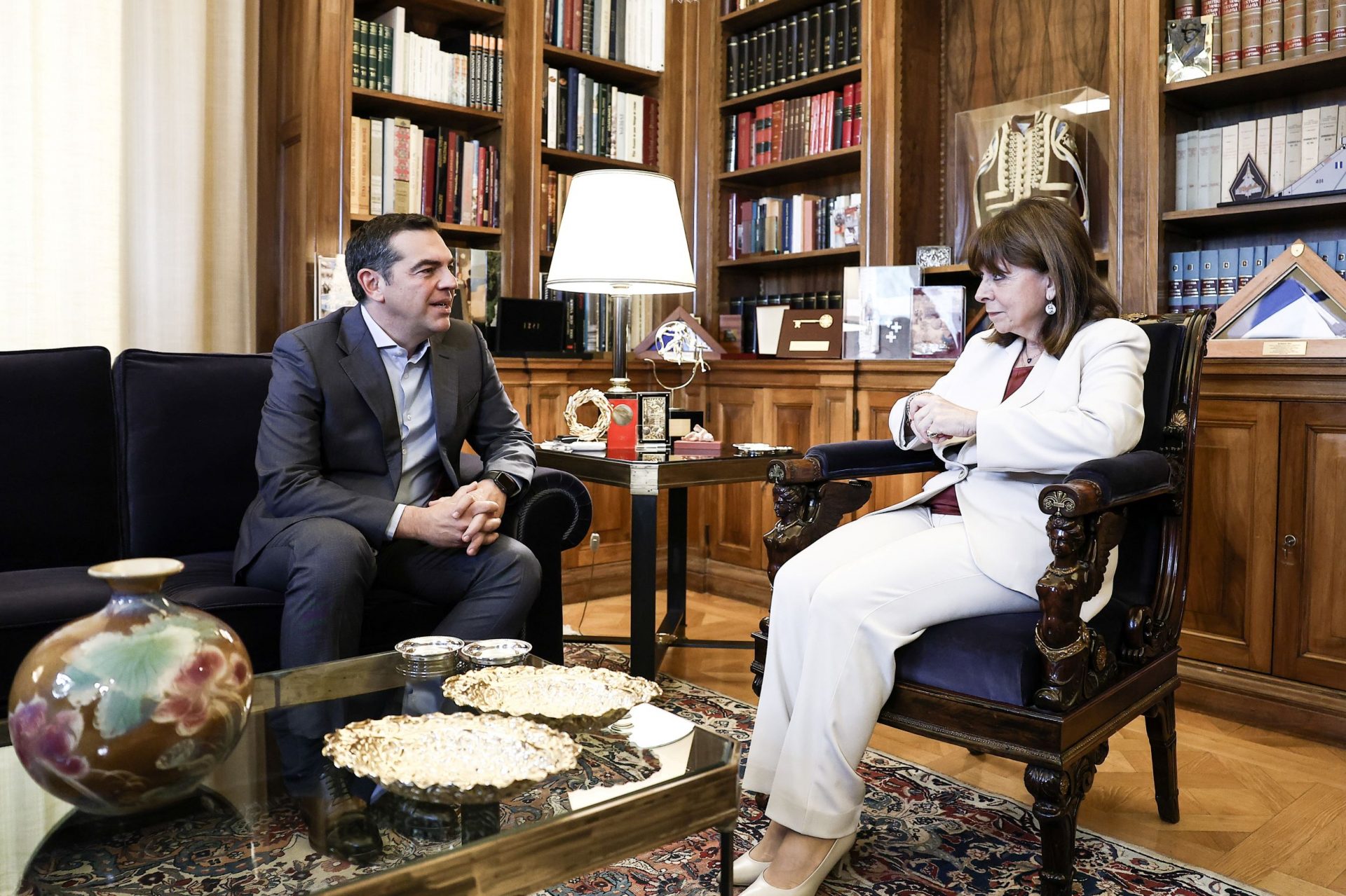 Συνάντηση με τον Πρόεδρο του ΣΥΡΙΖΑ - Προοδευτική Συμμαχία Αλέξη Τσίπρα ...