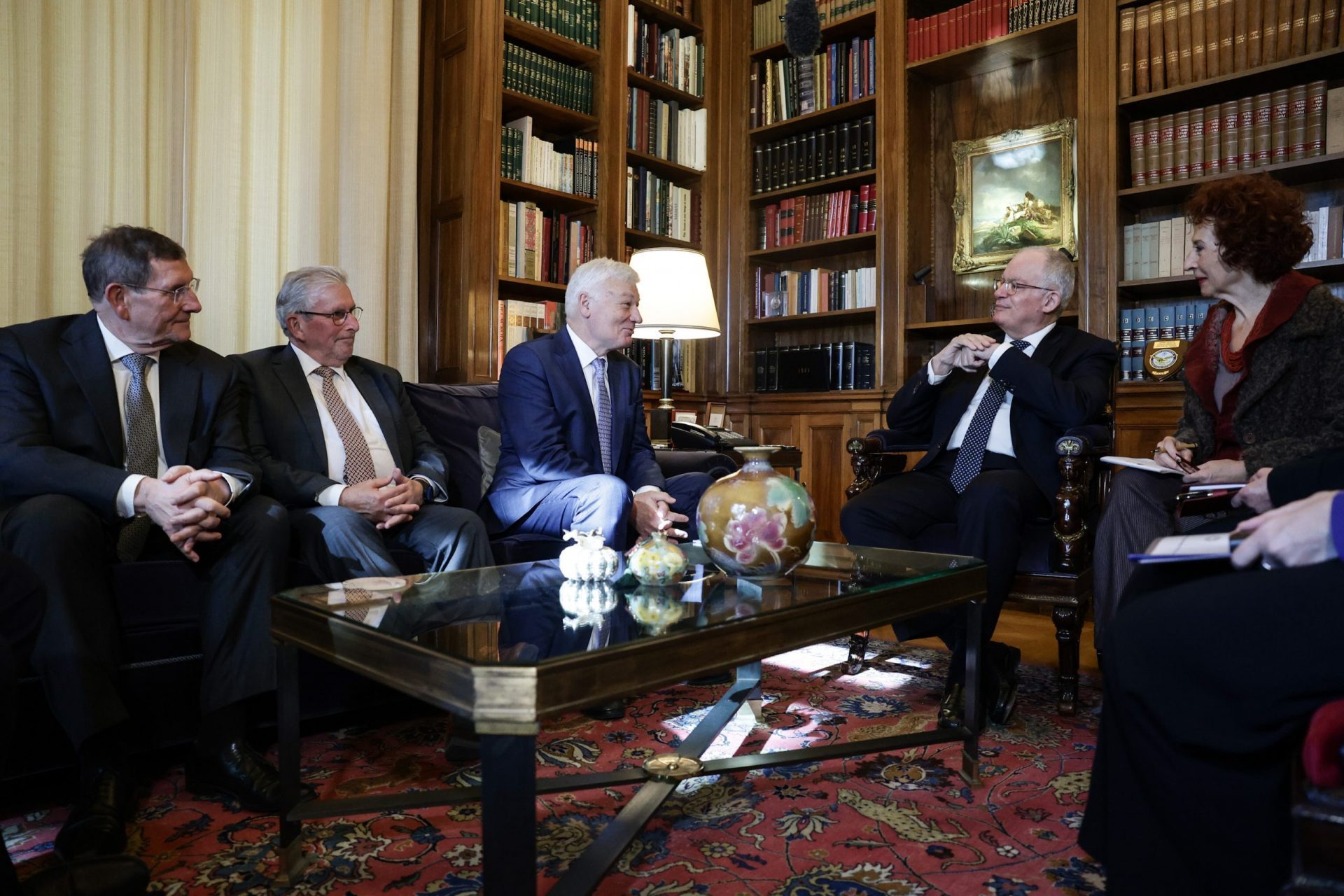 Meeting of the President of the Hellenic Republic Constantine An ...