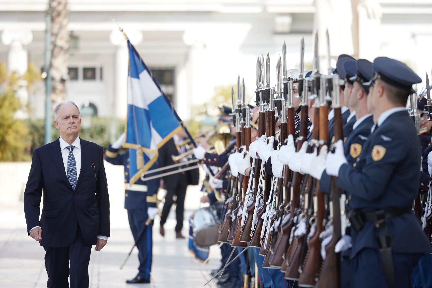 Τελετή παράδοσης - παραλαβής στο Προεδρικό Μέγαρο - Aρχική - Προεδρία ...