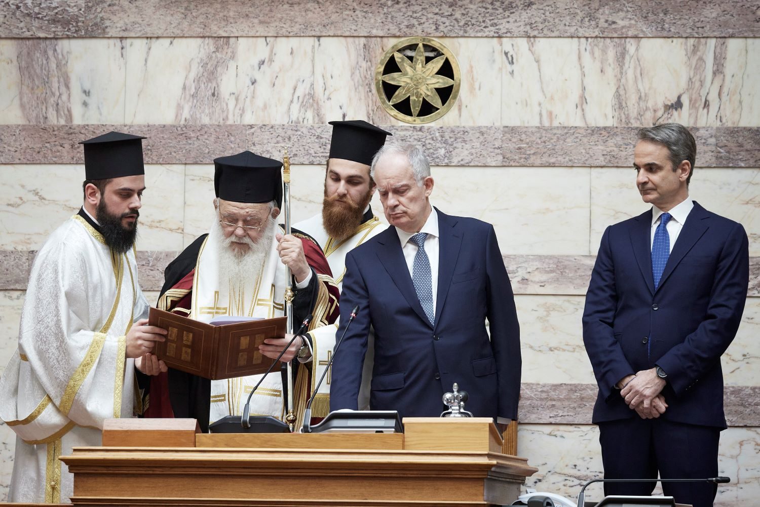 Τελετή παράδοσης - παραλαβής στο Προεδρικό Μέγαρο - Aρχική - Προεδρία ...